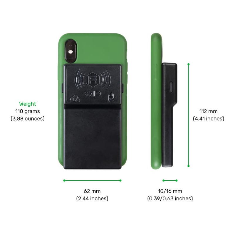 Caen R1280I skID - Mini Sled RAIN RFID Reader